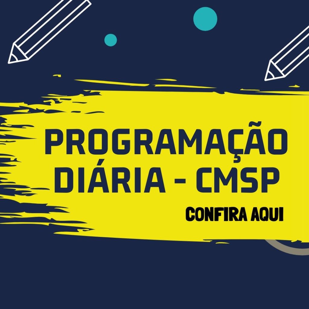 Programação CMSP - Horário de Aulas Centro de Mídias São Paulo - 11/05 ...