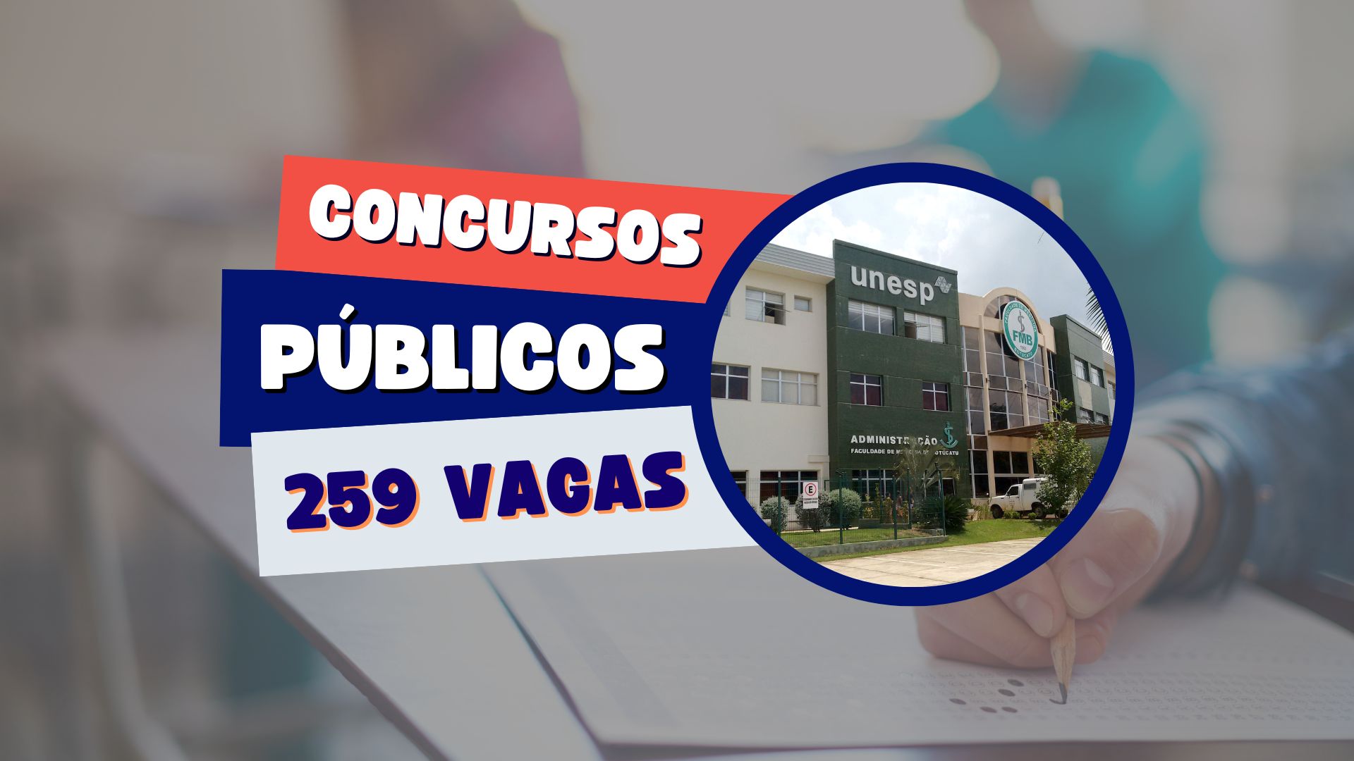 Unesp Está Com De 250 Vagas Abertas Em 36 Concursos Públicos Pebsp