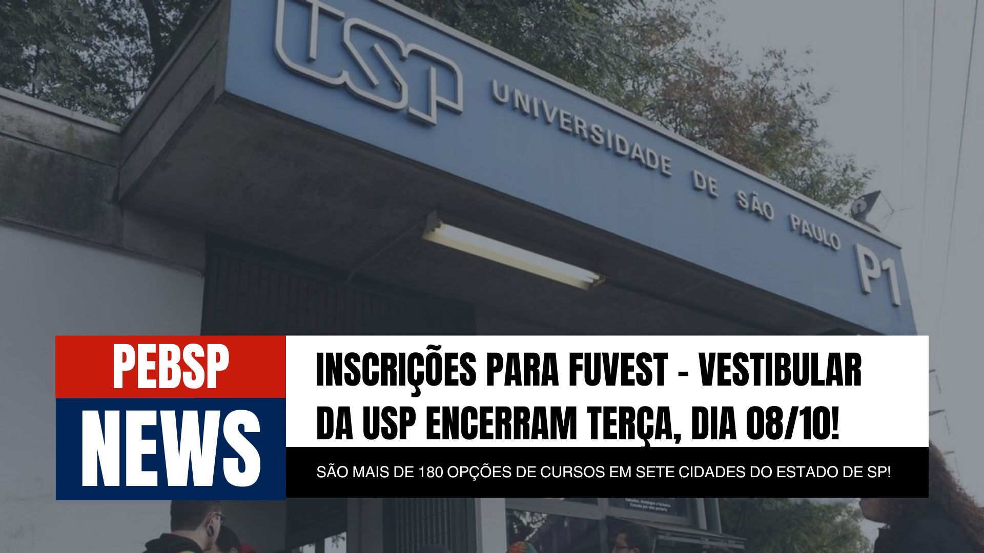 USP, a melhor Universidade da América Latina encerra inscrições para 8 ...