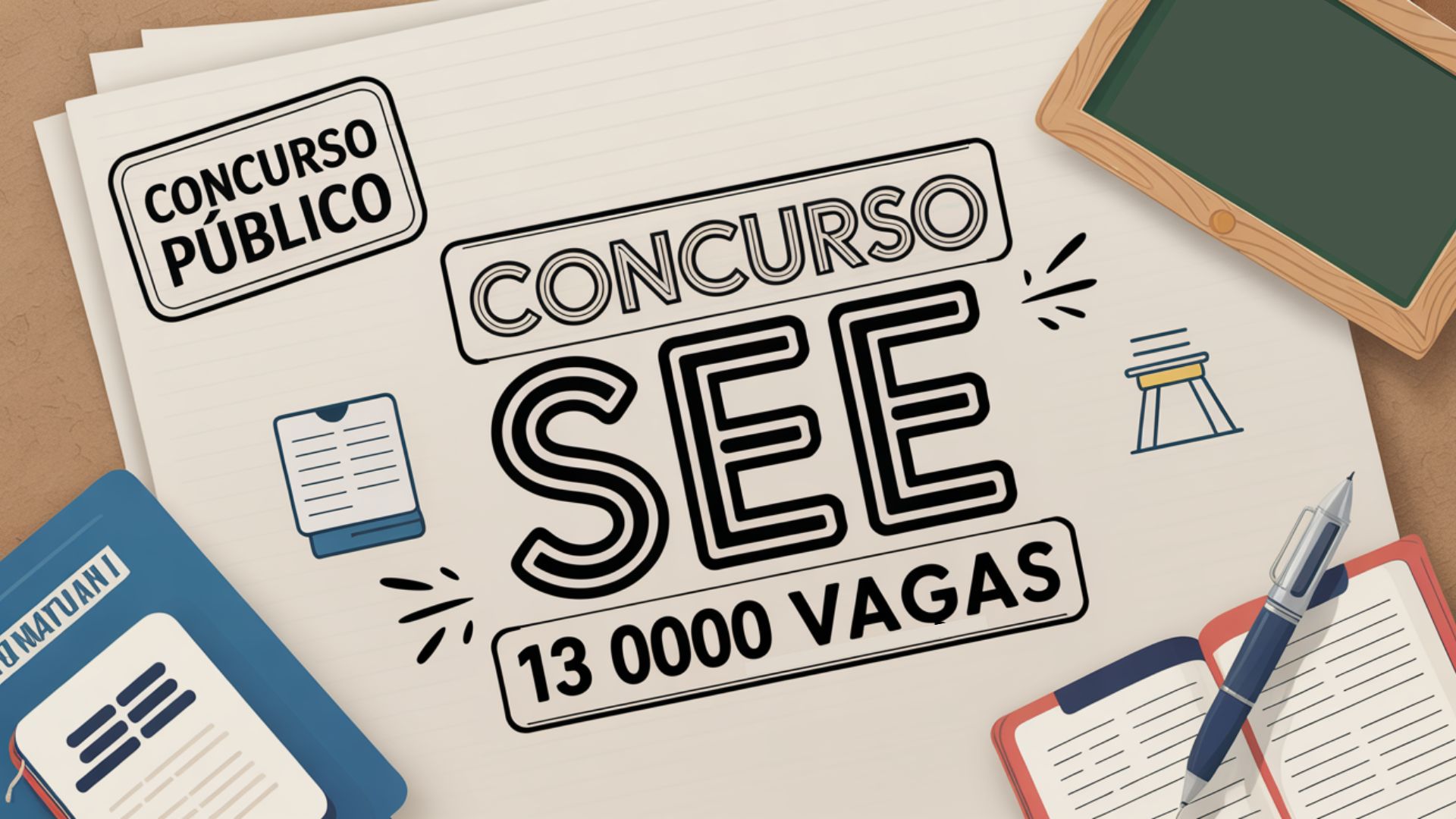 SEE - MG abre inscrições para Concurso Público Inédito com 13 mil vagas ...