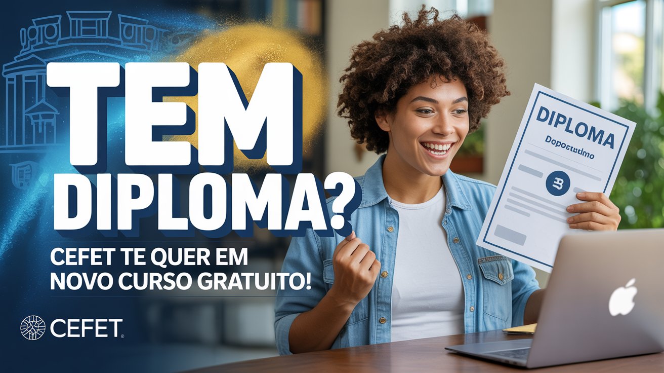 Já Tem um Diploma? O CEFET Quer Você em um Novo Curso de Graduação ...