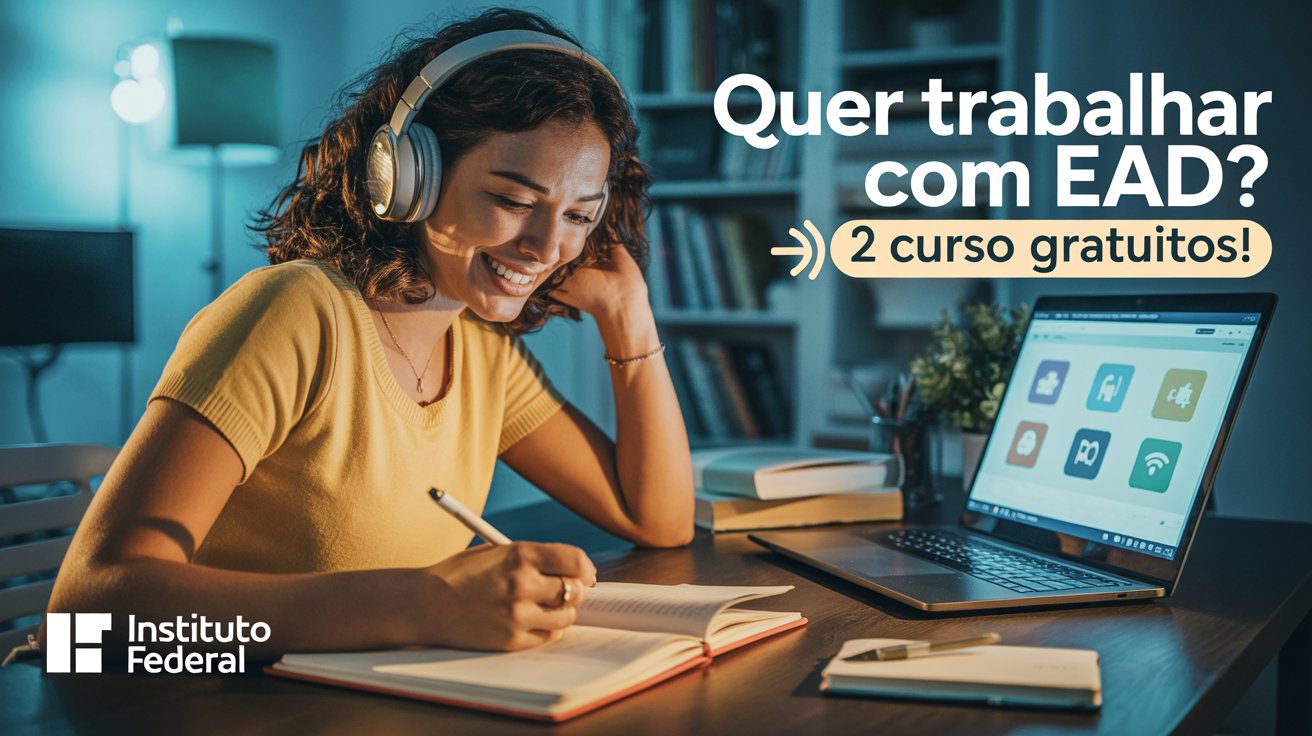 Quer atuar na EAD? Instituto Federal oferece 2 cursos EAD para quem ...
