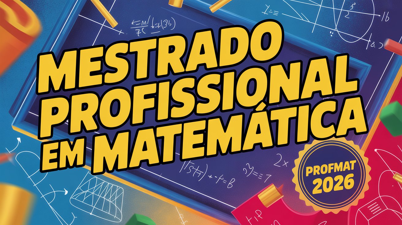 Edital PROFMAT Publicado: Mestrado Profissional do MEC abre mais de 1. ...