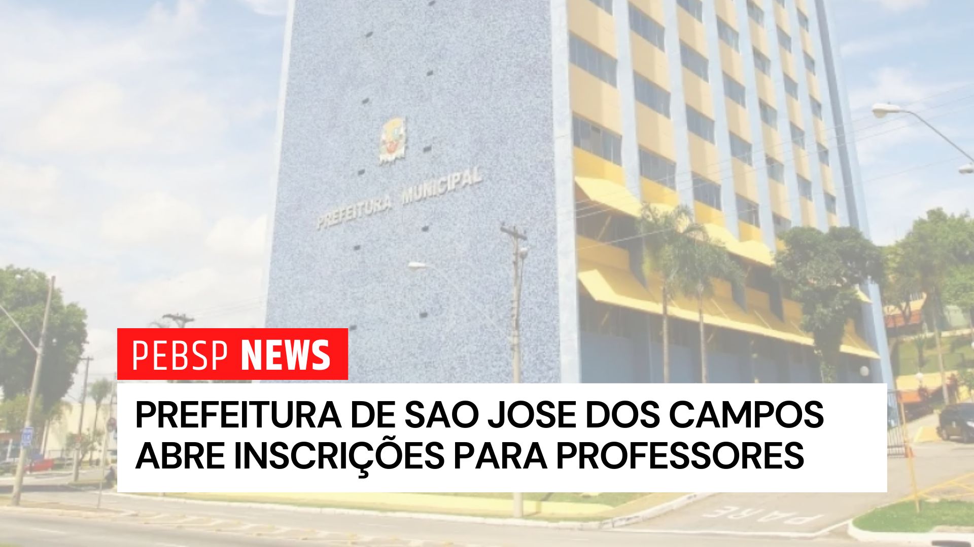 Sua chance de trabalhar no Interior: São José dos Campos abre seletivo ...