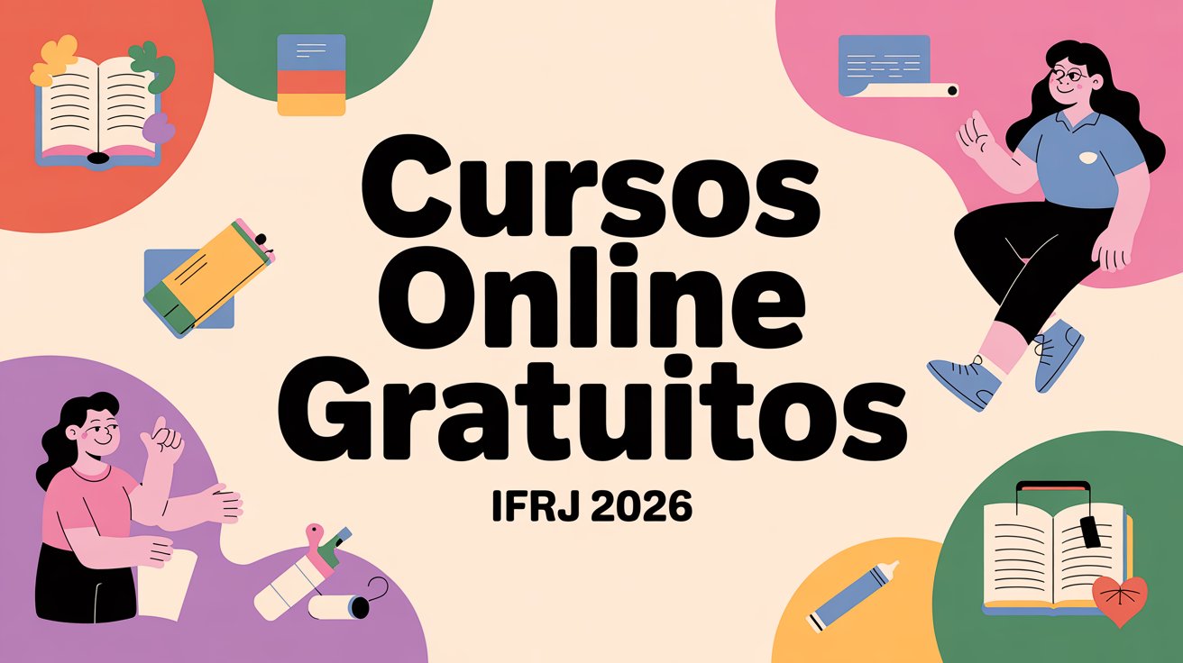IFRJ Anuncia Vagas Para Cursos de Qualificação Profissional Gratuitos e ...