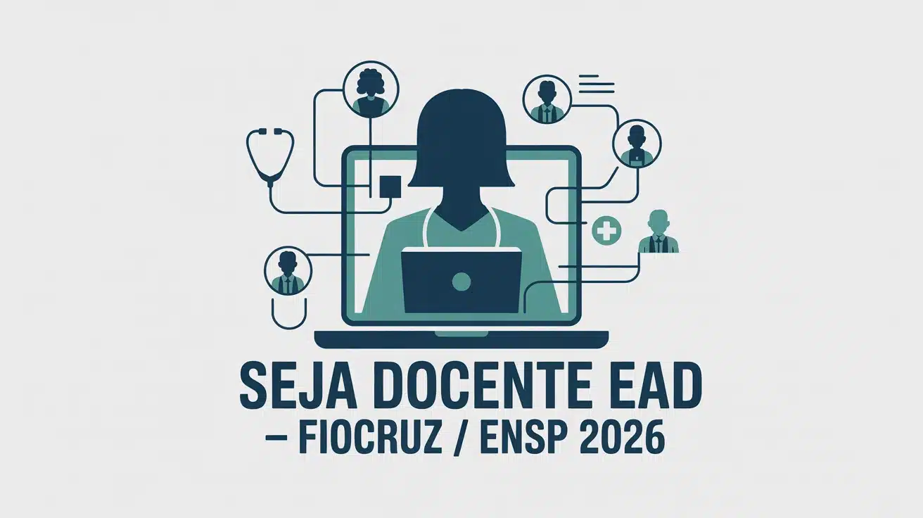 Fiocruz abre seleção para docentes EAD do Curso de Especialização | PEBSP